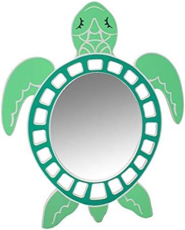 Amazon.com: BLACK FOREST DECOR Blue Sea Turtles Wall Mirror : Home ...