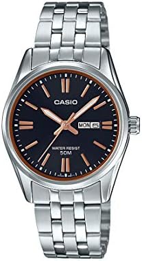 Casio Enticer Men MTP-1302D-2A2VCF Analog Turquoise Blue Dial Men ...