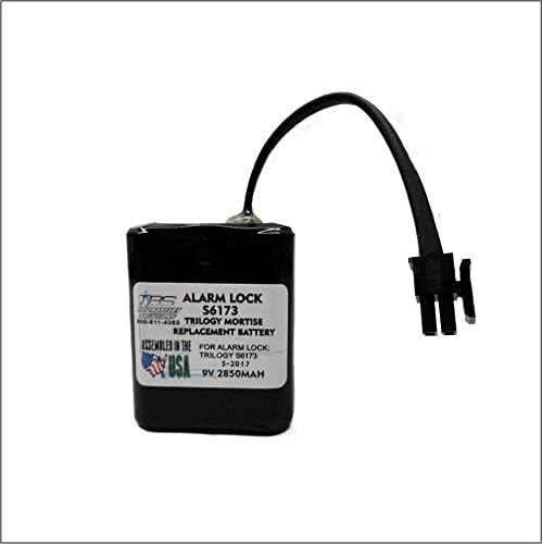 Amazon.com: Alarm lock S6061 replacement battery T2/T3/PDL : Tools ...