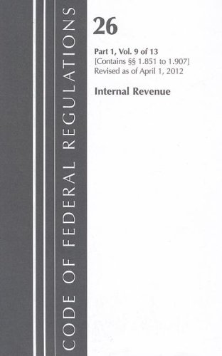 Code of Federal Regulations, Title 26: Part 1 Section 1.851 to 1.907 ...