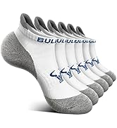 BULLIANT Socks For Women 2/6Pairs-Womens Athletic Ankle Socks No Show ...