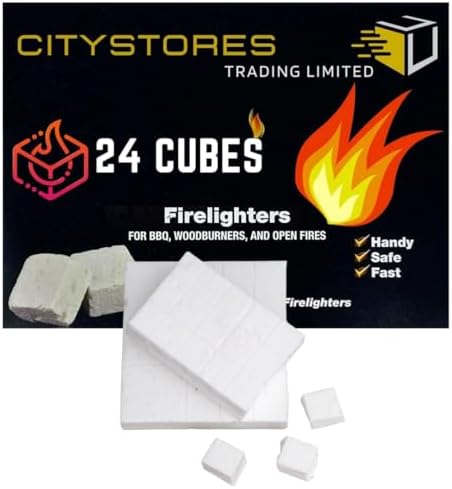 Fire Lighters Quickfire Firelighters Bulk Pack Hotspots Burners BBQ ...