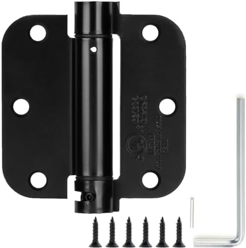 Sophia Self-Closing Door Hinge 3.5 Inch Rounded 5/8 Radius Interior ...
