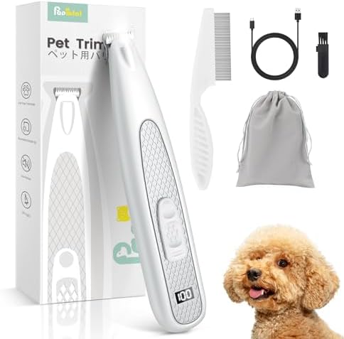 Amazon.com: Dog Paw Trimmer with LED Light, Upgraded 2 in 1 Dog ...