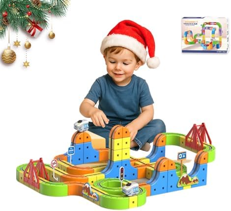 Amazon.com: Track Fusion, Trackfusion Train - Electric Train Set, 3D ...