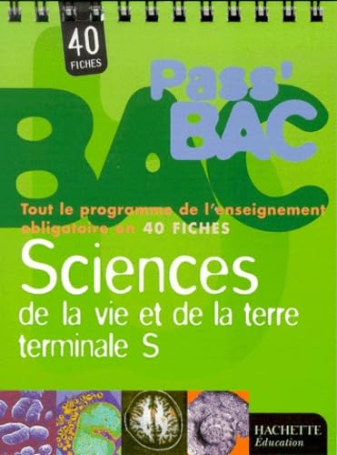 Amazon.com: Pass bac sciences de la vie et de la terre, terminale S: 9782011680907: Msihid, B ...