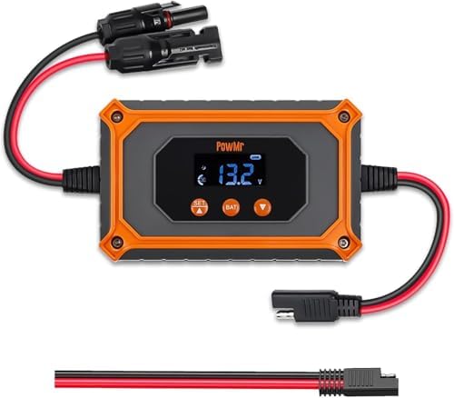 Amazon.com : PowMr 15A 12V/24V MPPT Solar Charge Controller, Power ...