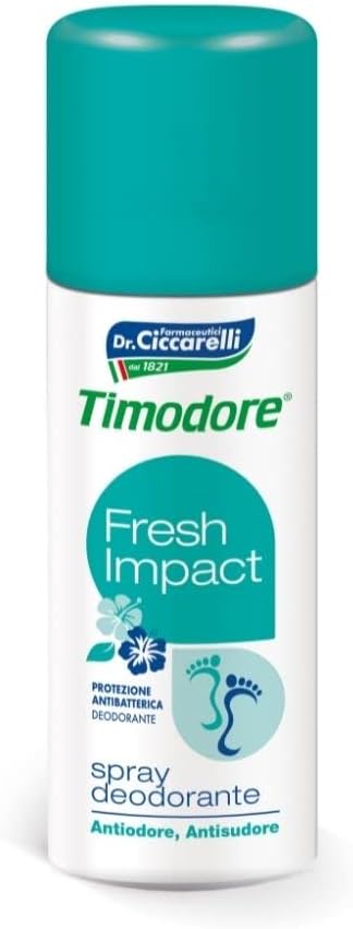 TIMODORE Fresh Impact Spray Deodorante - 200 ml - Protezione ...