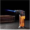 Alkey Stylish Butane Lighter Sharp Small Jet Flame Refillable Cigarette ...