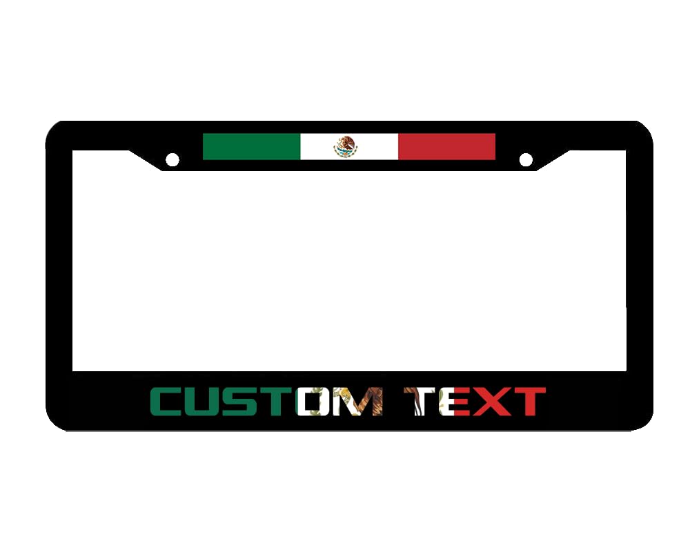 Amazon.com: Custom Text Personalized Lettering Mexico Flag Country ...