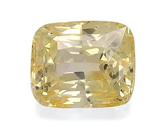 GemsMart Genuine Kankapushyaragam ओरिजिनल पुखराज पत्थर Yellow Sapphire ...
