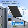 Amazon.com : Solar Panel for Ring Doorbell, High Conversion Ring ...