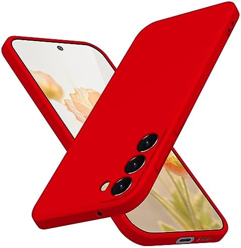 Amazon.com: JUNAUTTB for Samsung Galaxy S22 5G Case Liquid Silicone ...