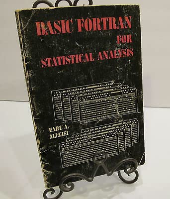 Basic Fortran for statistical analysis,: Alluisi, Earl A: Amazon.com: Books