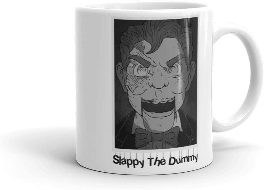 Amazon.com: Goosebumps Slappy The Dummy 90s Nostalgia Horror Show Mug ...