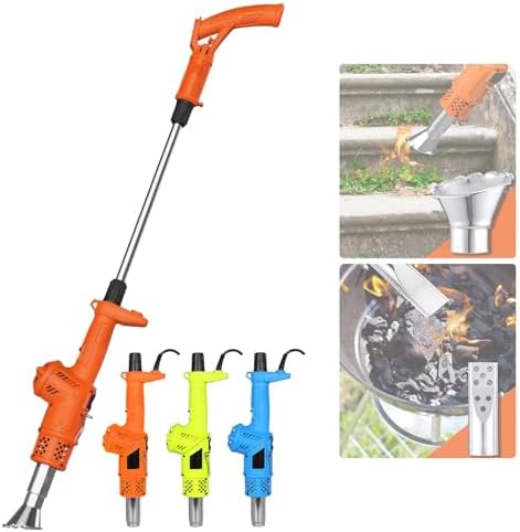 Garden Electric Weed Burner, 5 Nozzles Electric Thermal Weeder, Weeding ...