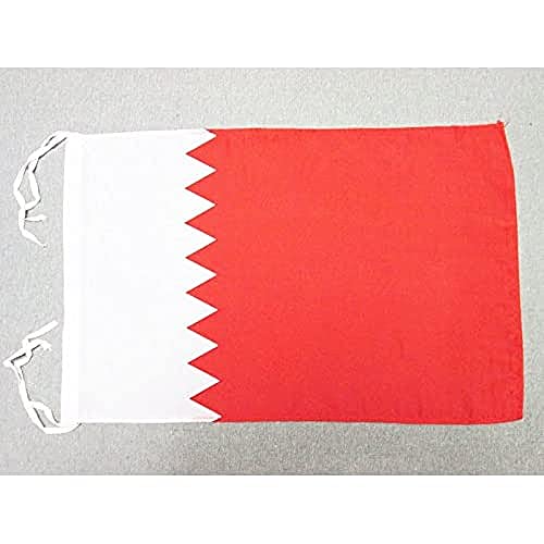 AZ FLAG Bahrain Flag 18” x 12” cords – Bahrain SMALL flags 30 x 45cm ...