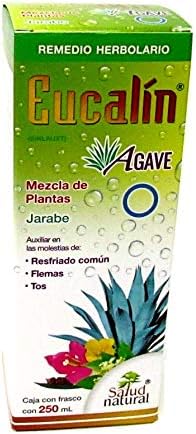 Eucalin Agave Jarabe 250ml. Salud Natural : Amazon.com.mx: Salud y ...