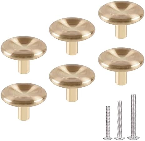 NEGS 1.57-inch Brushed Bronze Cabinet knobs Dresser knobs Drawer knobs ...