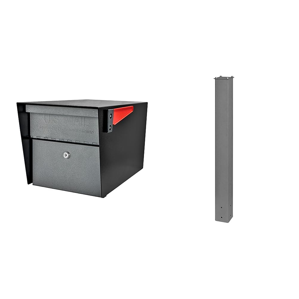 Amazon.com: Mail Boss 7521 Mail Manager Locking Mailbox, Large, Black ...