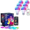 Linkind Color Changing Smart WiFi Light Bulbs, Work with Alexa & Google ...