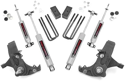 Amazon.com: Rough Country 2" Lift Kit for 1988-1998 Chevy/GMC C/K1500 ...