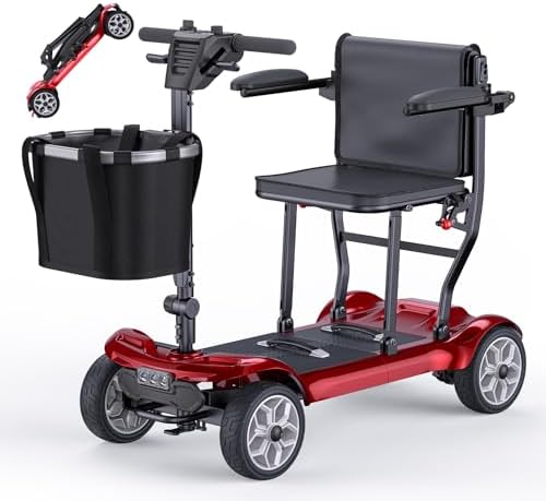 Amazon.com: PAISEEC Ultra Lightweight Mobility Scooter for Adults ...