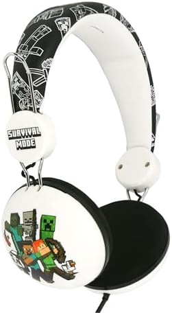 Amazon.com: OTL Technologies MC1304 Minecraft Wired Headphones ...