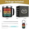 Amazon.com: Lifecapido Birthday Gifts for Men, Weird Being The Same Age 14oz Insulated Coffee ...