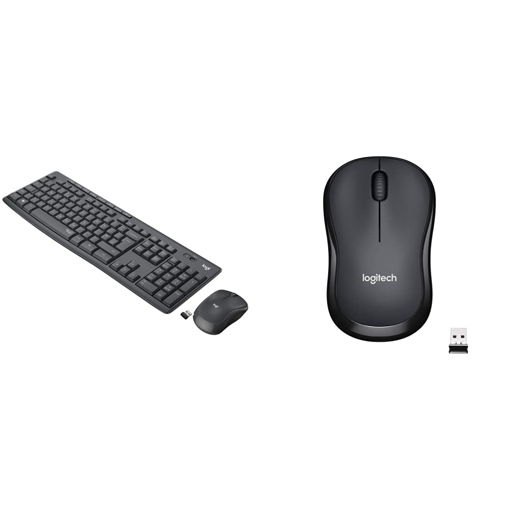 Amazon.in: Buy Logitech MK295 Wireless USB Keyboard and Mouse Set ...