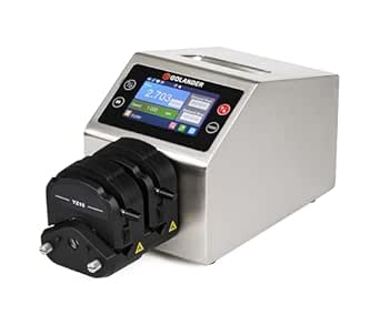 BT100F Intelligent Dispensing Peristaltic Pump with 2 Pump Heads YZ15 (2 Channels), Flow Rate 0. ...