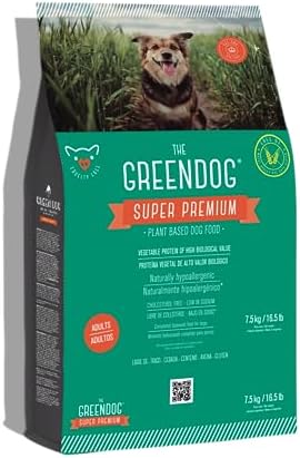 The Green Dog Adult 15 kgs 100% Vegan | Veg Adult Dry Dog Food ...