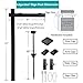 Amazon.com : Kdgarden Vinyl PVC 6-Feet Black Real Estate Sign Post with ...