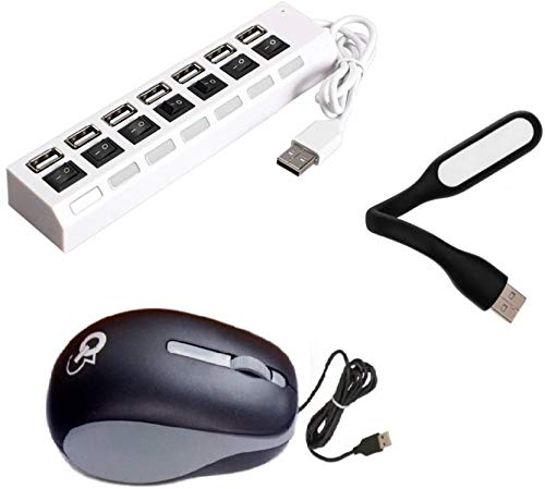 Amazon.in: Buy Q3 High Speed Ergonomic Design Q8N Wired Mouse with Mini ...