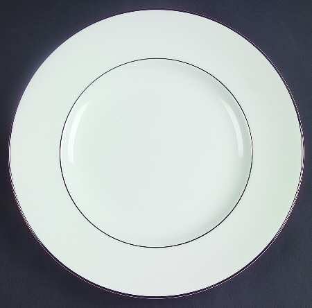 Amazon.com | Lenox Continental Dining-Platinum Luncheon Plate, Fine ...