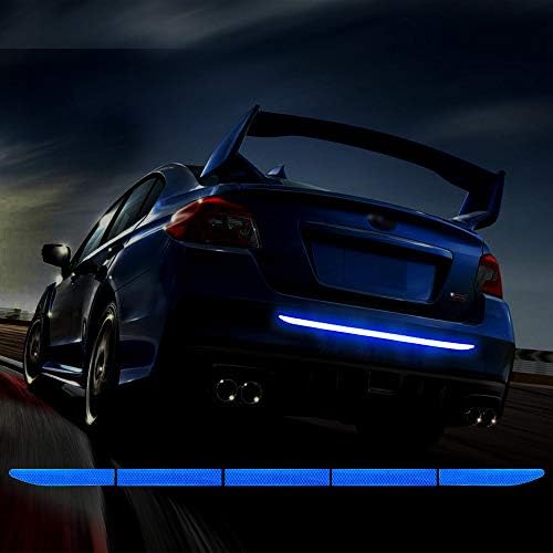TOMALL 6Pcs 3D Strong Reflective Stripe Sticker for Car Fender Hood ...