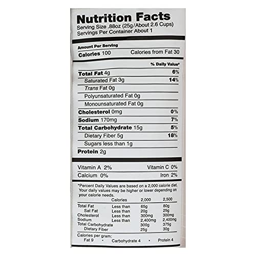 Lesser Evil Popcorn - Organic - Himalayan Pink - .88 oz - case of 18 ...