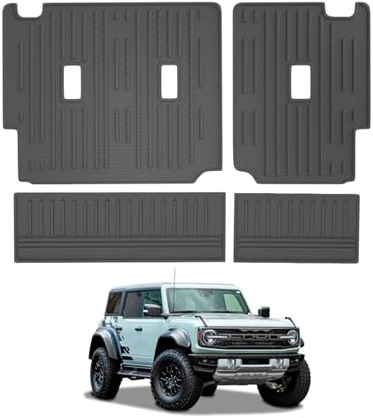 Amazon.com: Labold Fit for Ford Bronco Rear Seat Back Cover 2021 2022 ...