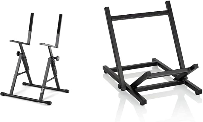 Amazon.com: On-Stage RS7000 Tilt-Back Amp Stand, Black & Gator ...