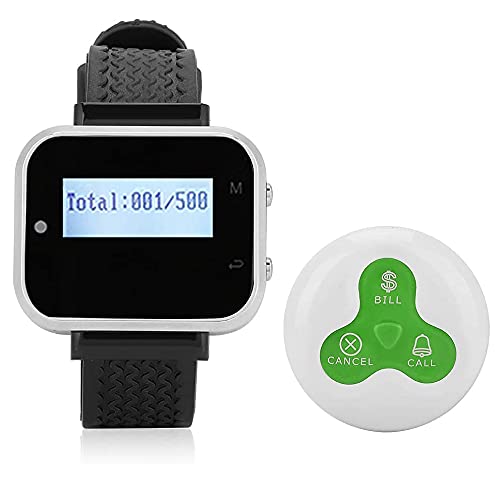 Buy Wireless Emergency Call Button, Pager System for Restaurant ...