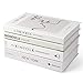 Amazon.com: 4 Pack Faux Books for Decoration, Ediactcyl Modern Fashion ...