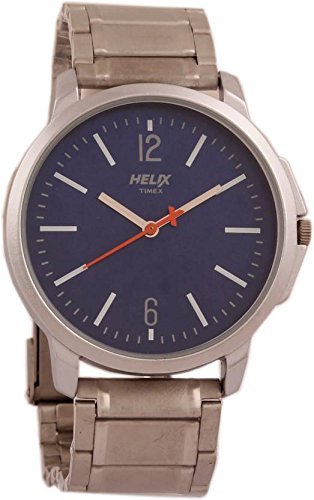 Helix Analog Blue Dial Men's Watch-TW027HG03 : Amazon.in: Fashion