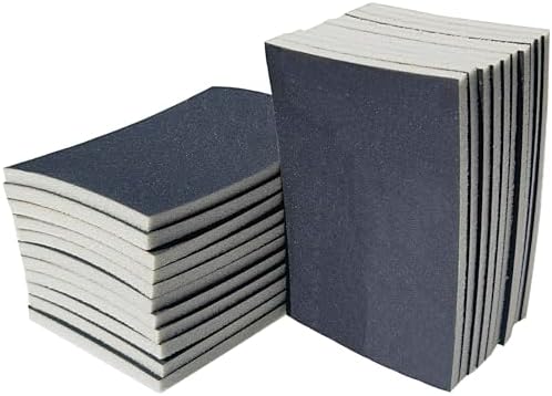 30 PCS Hand Sanding Block Sponge Set 400-3000 Grit, Ultra Fine Sanding ...