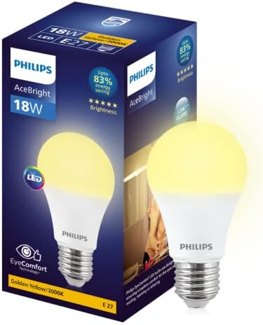 PHILIPS 22-watt LED Bulb |AceBright High Wattage LED Bulb|Base: E27 ...