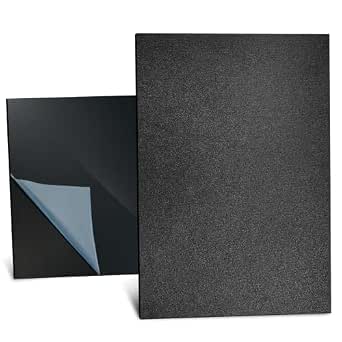 Amazon.com: 2PCS ABS Plastic Sheet 18"x24" Black Rigid Thermoplastic ...