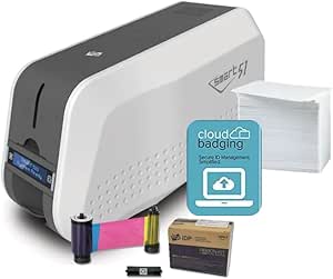Amazon.com: IDP Smart-51S ID Card Printer - Single-Sided - No ...