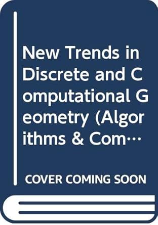 Amazon.com: New Trends in Discrete and Computational Geometry ...