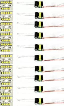 Buy Steko 10 Pieces 9W Driver + 10 Pieces Mcpcb Led Bulb Raw Material ...