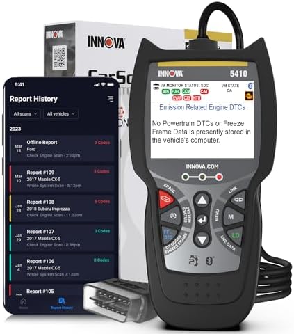 Amazon.com: Innova 5410 All-System OBD2 Scanner Diagnostic Tool for ...