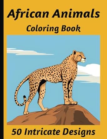 Amazon.com: African Animals Coloring Book for Adults: Experience the ...